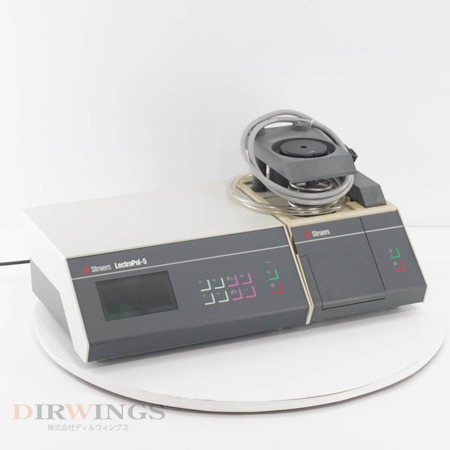 [DW]USED 8日保証 Struers LectroPol-5 レクトロポール-5 電解研磨機 自動電解研磨/エッチング装置 [06187 ...