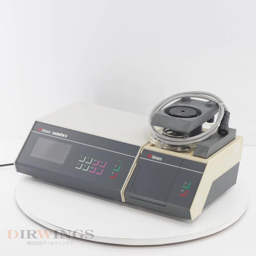 [DW]USED 8日保証 Struers LectroPol-5 レクトロポール-5 電解研磨機 自動電解研磨/エッチング装置 [06187 ...