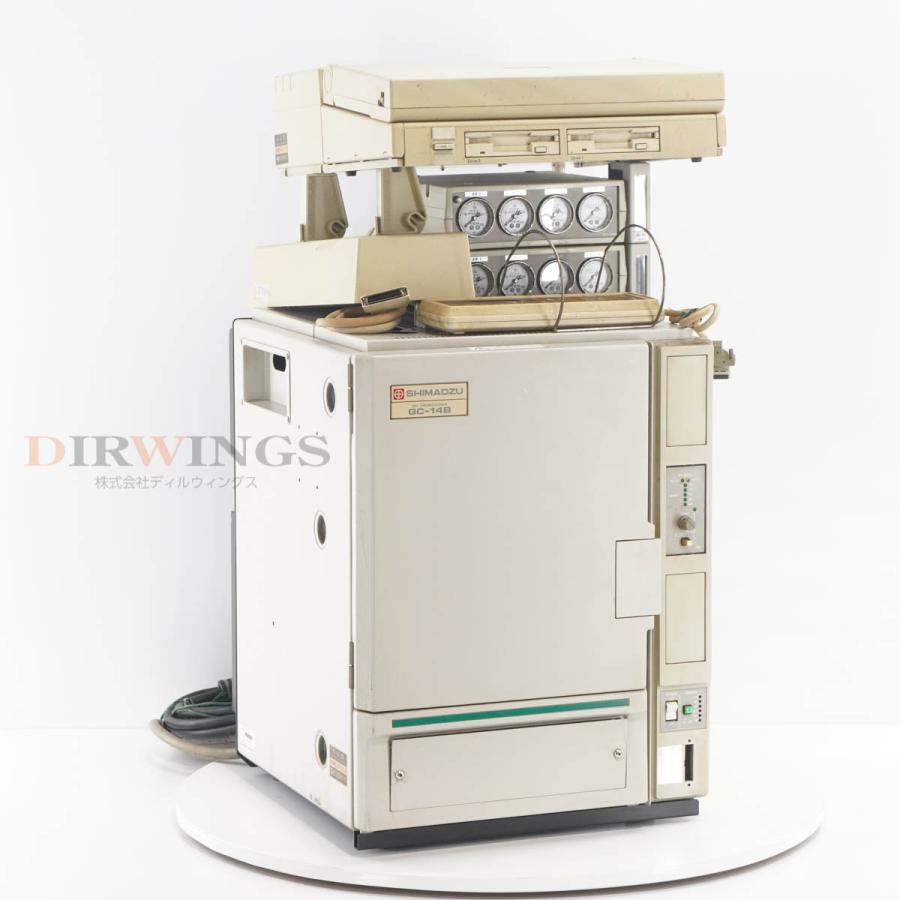 [DW]USED 8日保証 SHIMADZU GC-14B GAS CHROMATOGRAPH ガスクロマトグラフ CFC-14PM C-R7Ae plus [06192-0009] : ソク ...
