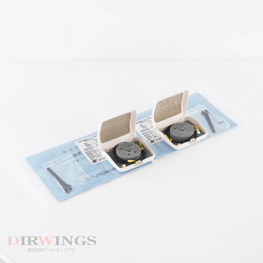 [DW]USED 8日保証 2個セット 02/2022CAL RION PV-90B 圧電式加速度ピックアップ 取扱説明書 [06195 ...