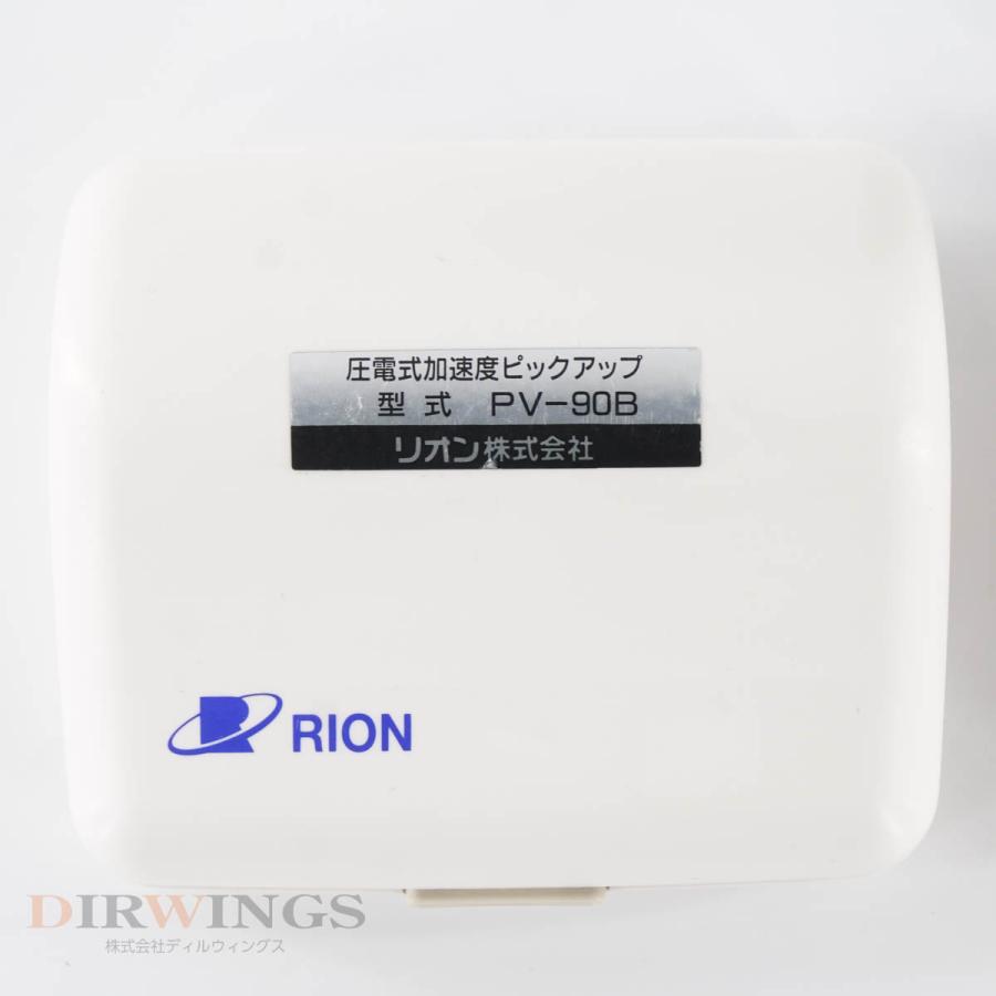 [DW]USED 8日保証 2個セット 02/2022CAL RION PV-90B 圧電式加速度ピックアップ 取扱説明書 [06195 ...