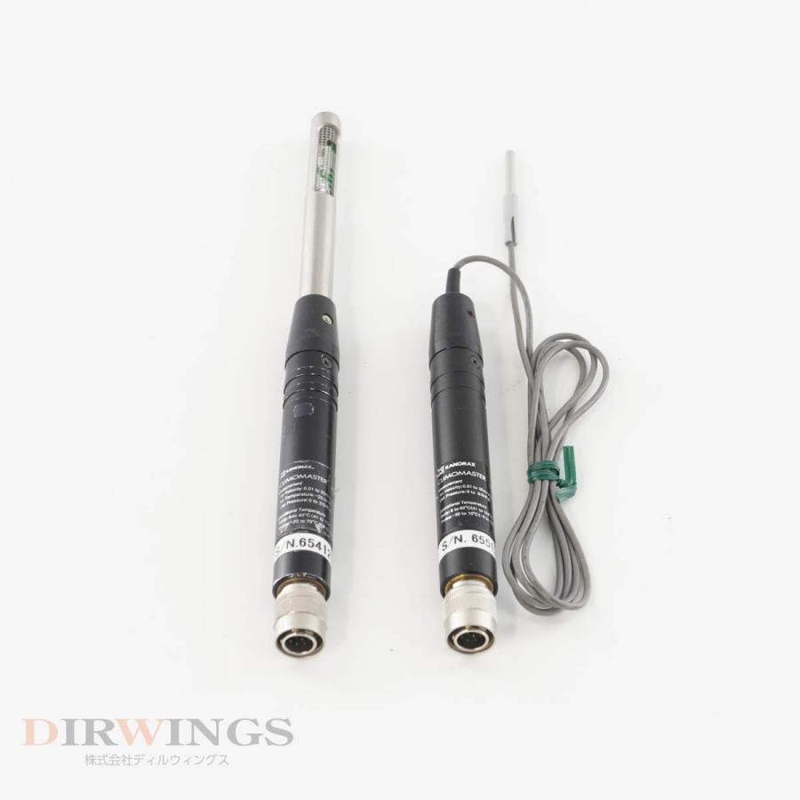 [JB]USED 保証なし セット KANOMAX 6541-21 6551-21 CLIMOMASTER PROBE クリモマスター 風速計 ...