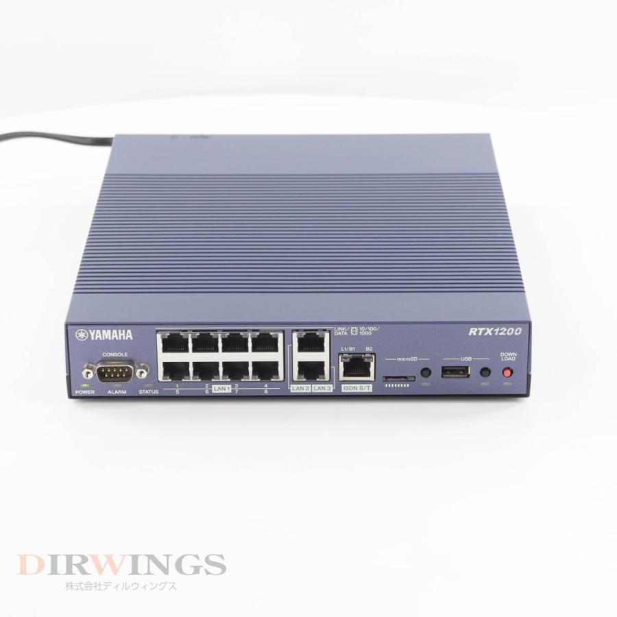 [PG]USED 8日保証 10台入荷 初期化済 YAMAHA RTX1200 ギガアクセスVPNルーター [06198-0232] : DIRWINGSショップ - 通販 - Yahoo ...