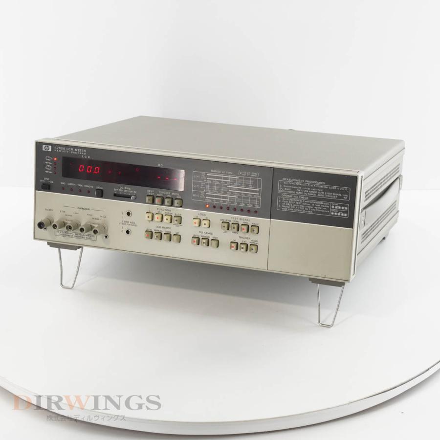 [DW]USED 8日保証 hp 4262A LCR METER LCRメーター [06205-0002] : ソクラボショップ - 通販 ...