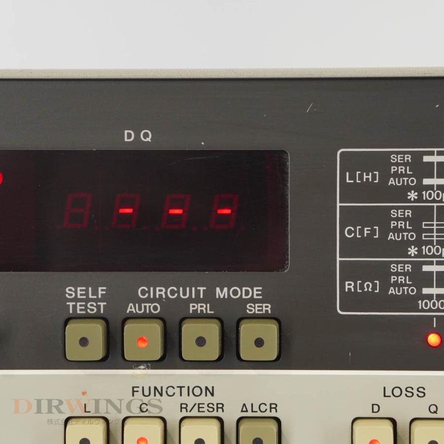 [DW]USED 8日保証 hp 4262A LCR METER LCRメーター [06205-0002] : ソクラボショップ - 通販 ...