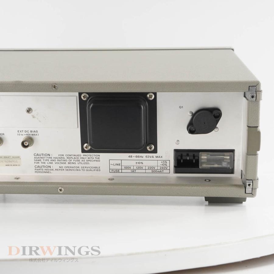 [DW]USED 8日保証 hp 4262A LCR METER LCRメーター [06205-0002] : ソクラボショップ - 通販 ...