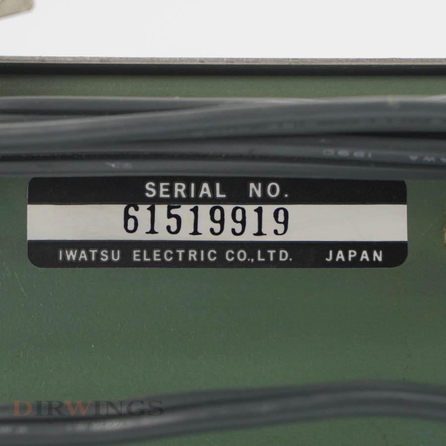 [DW]USED 8日保証 IWATSU SS-5702 SYNCHROSCOPE シンクロスコープ DC-20MHz 電源コード ...