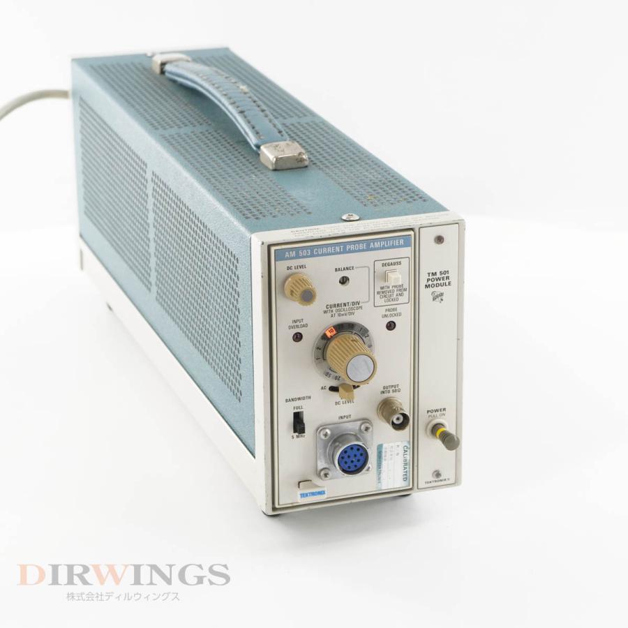 [DW]USED 8日保証 Tektronix AM503 AM 503 CURRENT PROBE AMPLIFIER 電流プローブ増幅器 ...