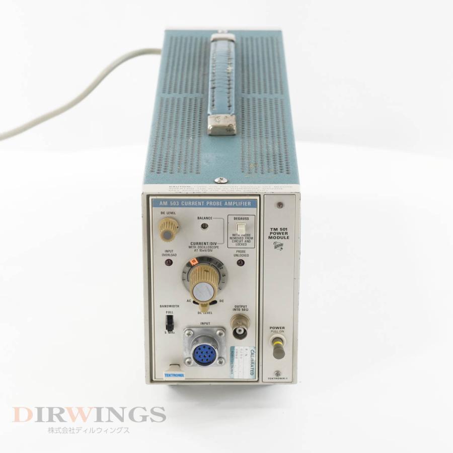 [DW]USED 8日保証 Tektronix AM503 AM 503 CURRENT PROBE AMPLIFIER 電流プローブ増幅器 ...