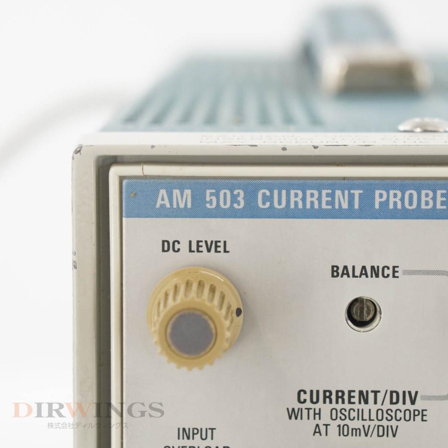 [DW]USED 8日保証 Tektronix AM503 AM 503 CURRENT PROBE AMPLIFIER 電流プローブ増幅器 ...