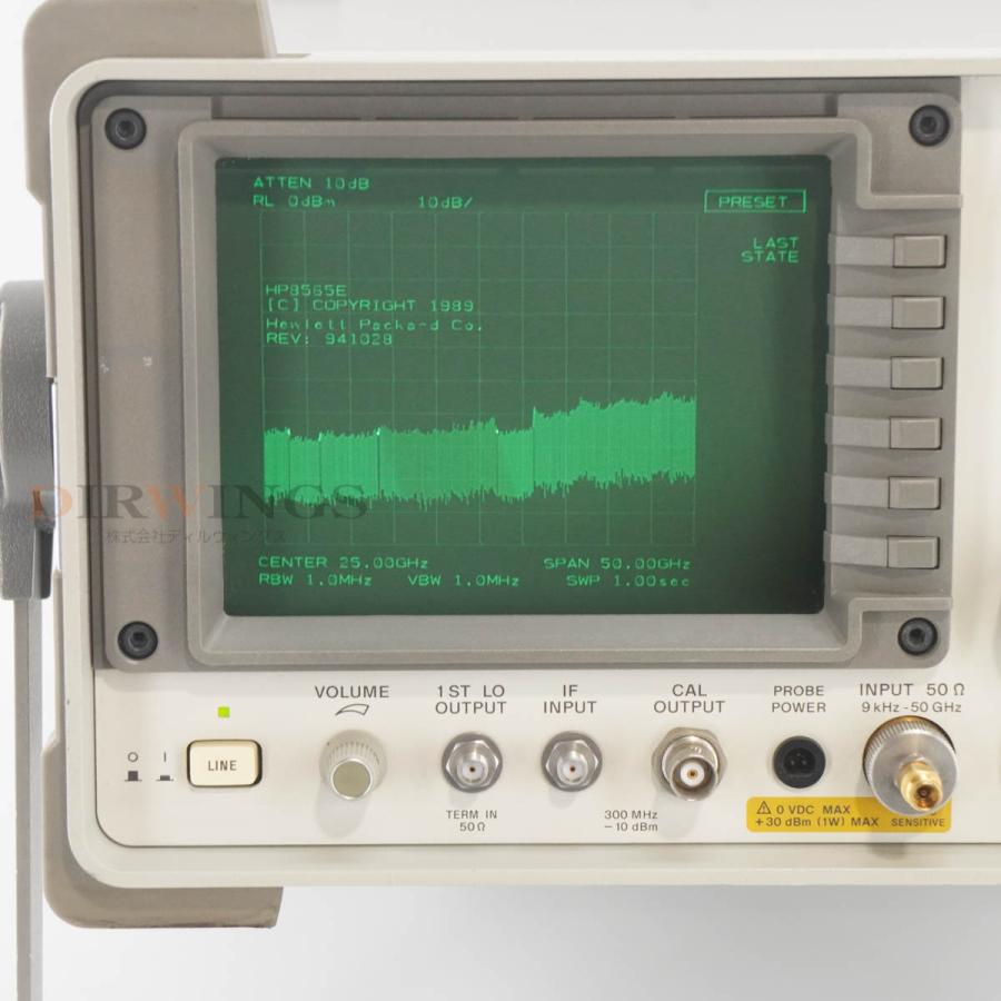 [JB]USED 保証なし hp 8565E SPECTRUM ANALYZER スペクトラムアナライザー OPT 007 008 ...