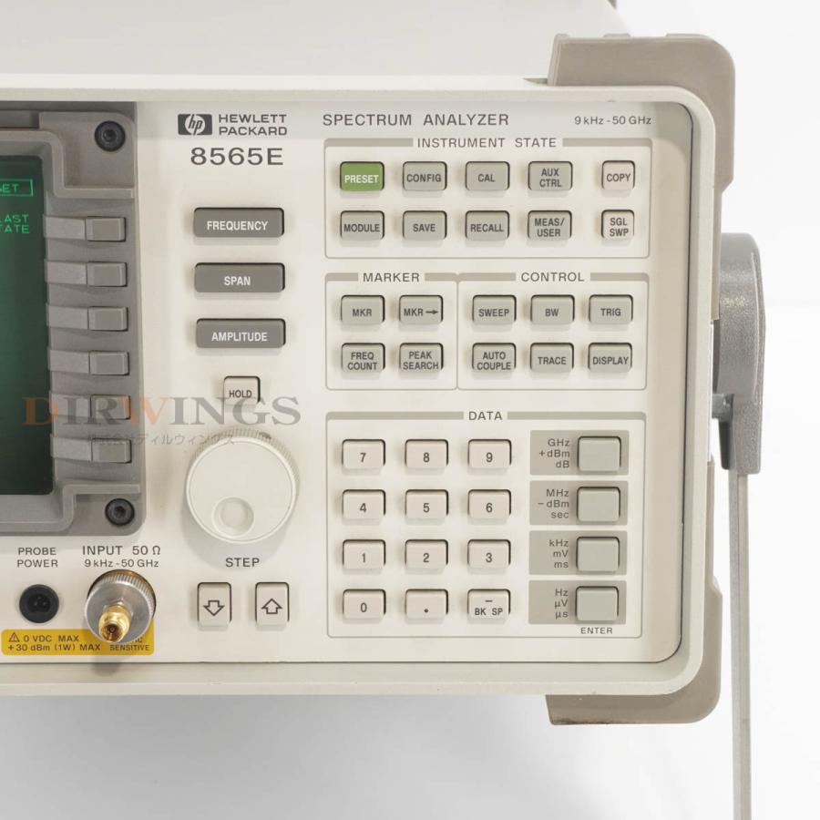 [JB]USED 保証なし hp 8565E SPECTRUM ANALYZER スペクトラムアナライザー OPT 007 008 ...