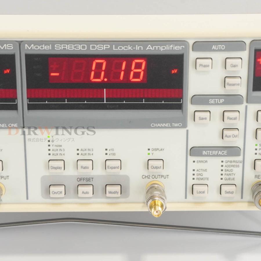 [JB]USED 保証なし STANFORD RESEARCH SYSTEMS SR830 SRS DSP Lock-In Amplifier ...