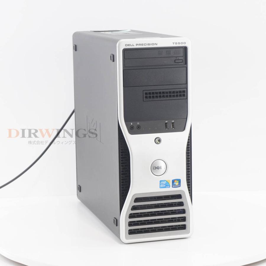 [JB]USED 保証なし DELL PRECISION T5500 Xeon E5560 2.67GHz/8GB/HDD無/QUADRO FX1800 PC ワークステーション パソコン ...