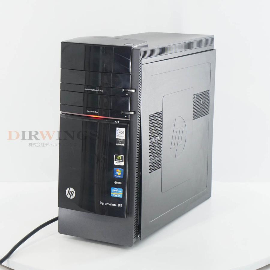 [JB]USED 保証なし HP h8-1280jp Core i7-2600 3.40GHz/16GB/HDD無/GTX580 pavilion HPE PC デスクトップパソコン ...