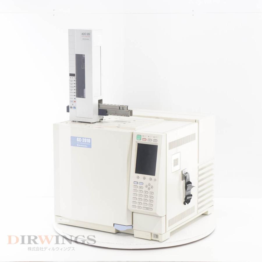 [DW]USED 8日保証 SHIMADZU GC-2010 GC-2010AF/AOC GAS CHROMATOGRAPH ガス ...