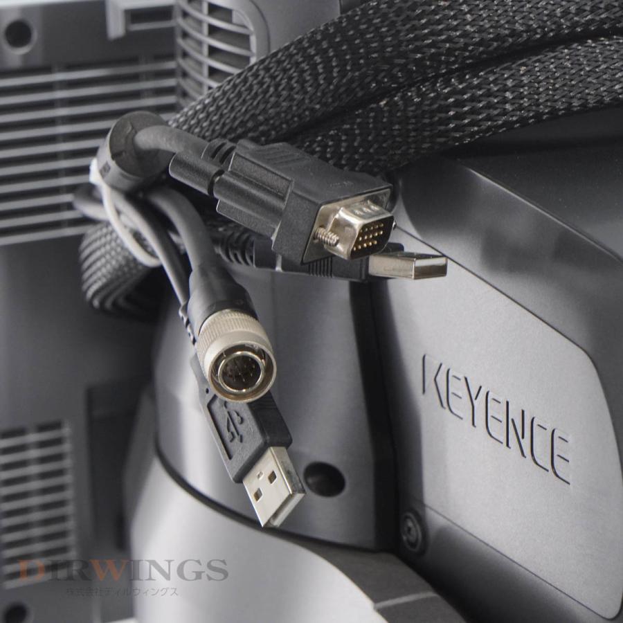 [DW]USED 8日保証 セット KEYENCE IM-6225 IM-6700 IM-6000シリーズ 画像寸法測定器 測定ヘッド ...