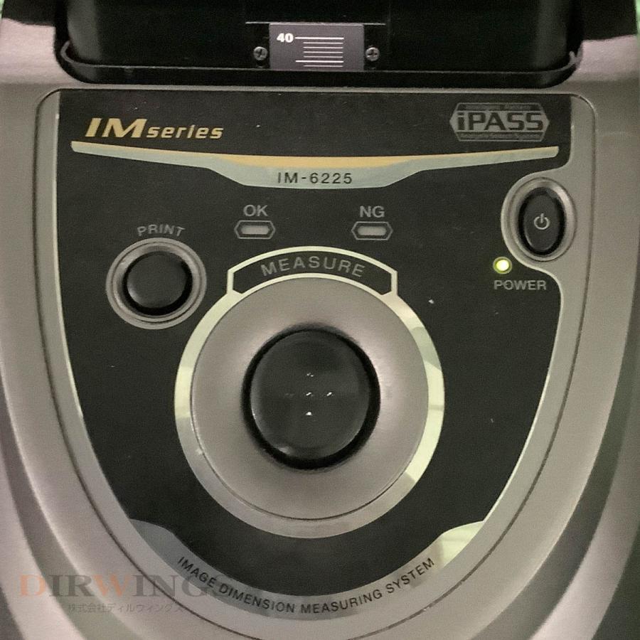 [DW]USED 8日保証 セット KEYENCE IM-6225 IM-6700 IM-6000シリーズ 画像寸法測定器 測定ヘッド ...