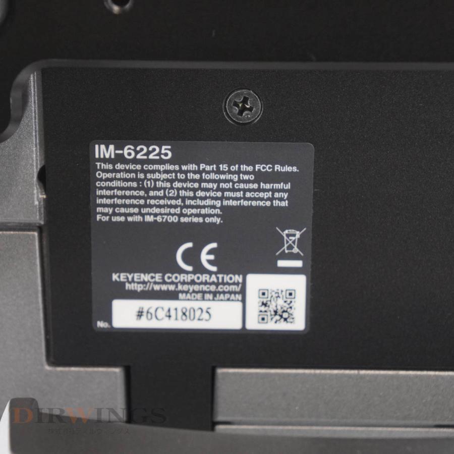 [DW]USED 8日保証 セット KEYENCE IM-6225 IM-6700 IM-6000シリーズ 画像寸法測定器 測定ヘッド ...