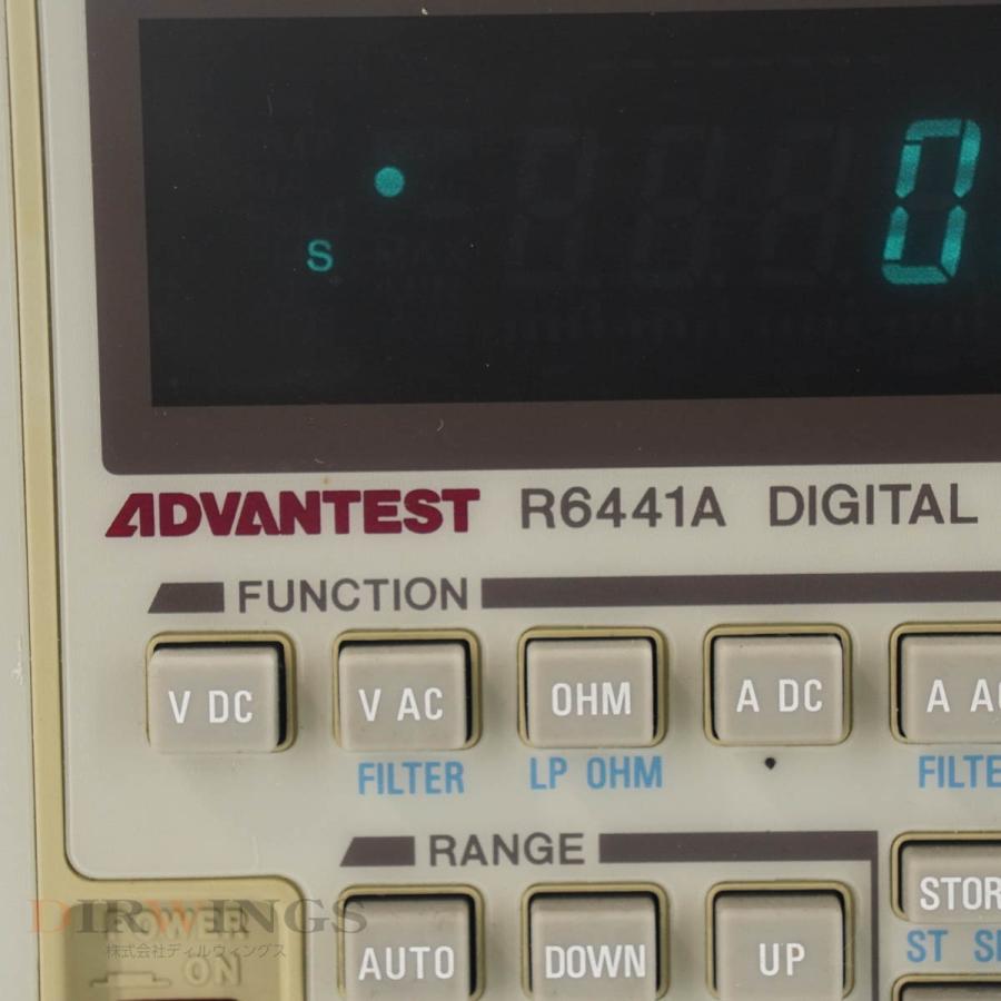 [JB]USED 保証なし 3台セット ADVANTEST R6441A DIGITAL MULTIMETER デジタルマルチメーター ...