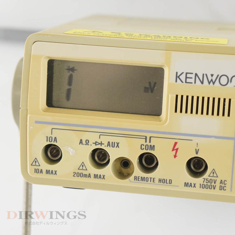 [DW]USED 8日保証 3台セット KENWOOD DL-712 DIGITAL MULTIMETER デジタルマルチメーター ...