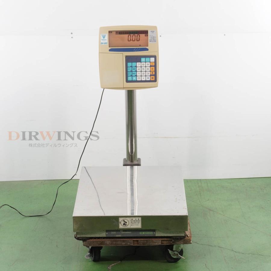 [DW]USED 8日保証 TERAOKA DI-80 電気抵抗線式はかり インジケーター 台はかり スケール ひょう量150kg ACアダプター [06236-0030] : ソクラボ ...