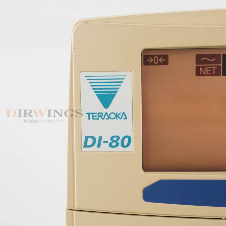 [DW]USED 8日保証 TERAOKA DI-80 電気抵抗線式はかり インジケーター 台はかり スケール ひょう量150kg ACアダプター [06236-0030] : ソクラボ ...