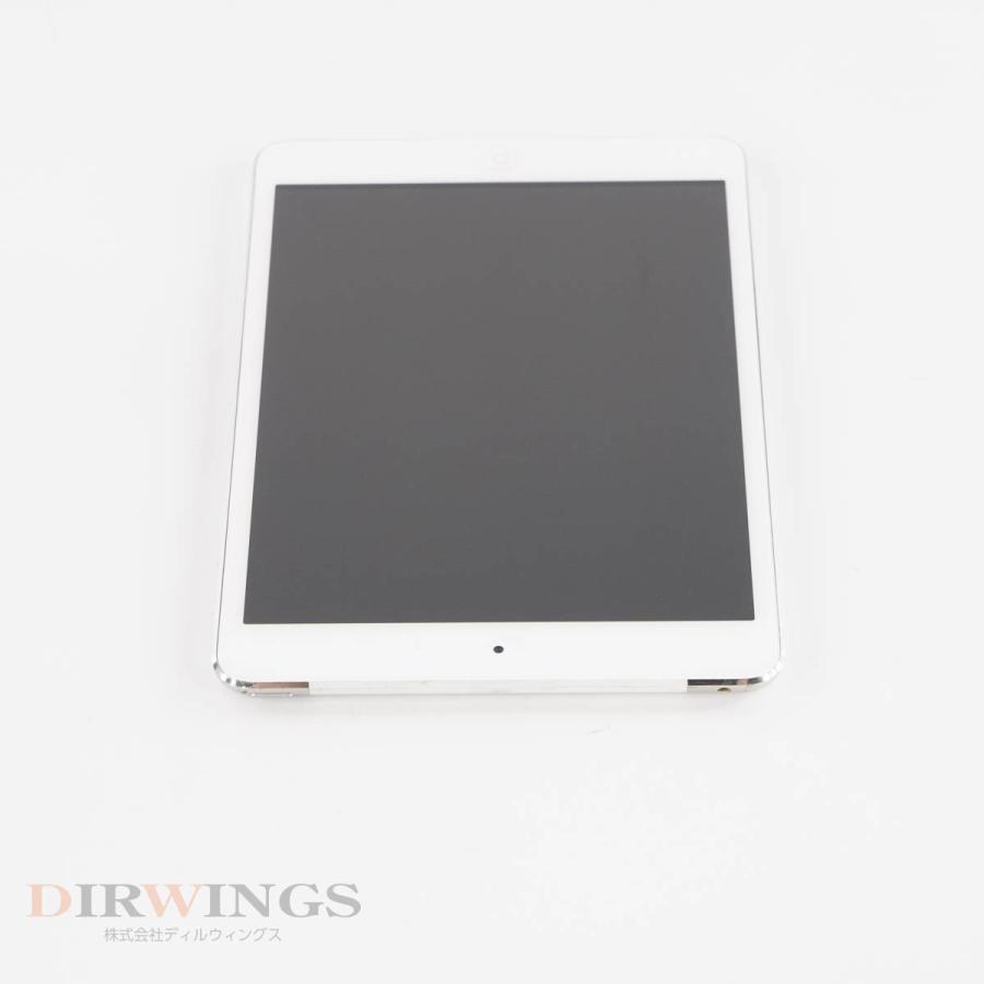 [PG]USED 8日保証 Apple A1455 MD543J/A iPad mini 16GB ホワイト＆シルバー KDDI au 判定 ...