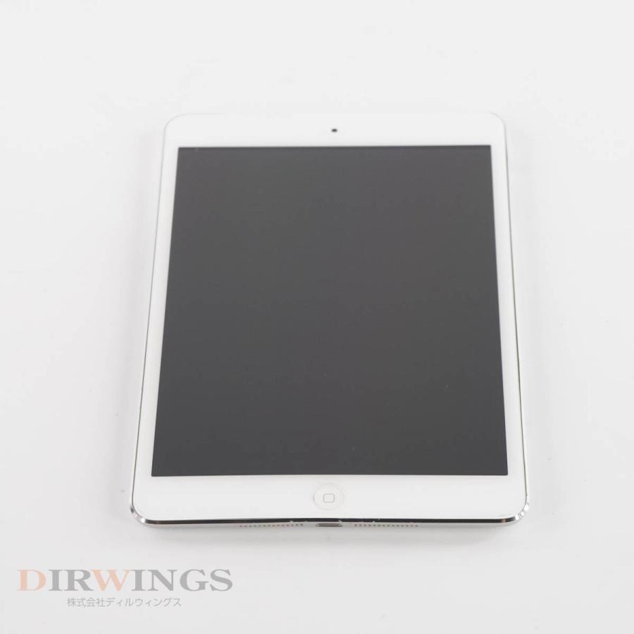[PG]USED 8日保証 Apple A1455 MD543J/A iPad mini 16GB ホワイト＆シルバー KDDI au 判定 ...