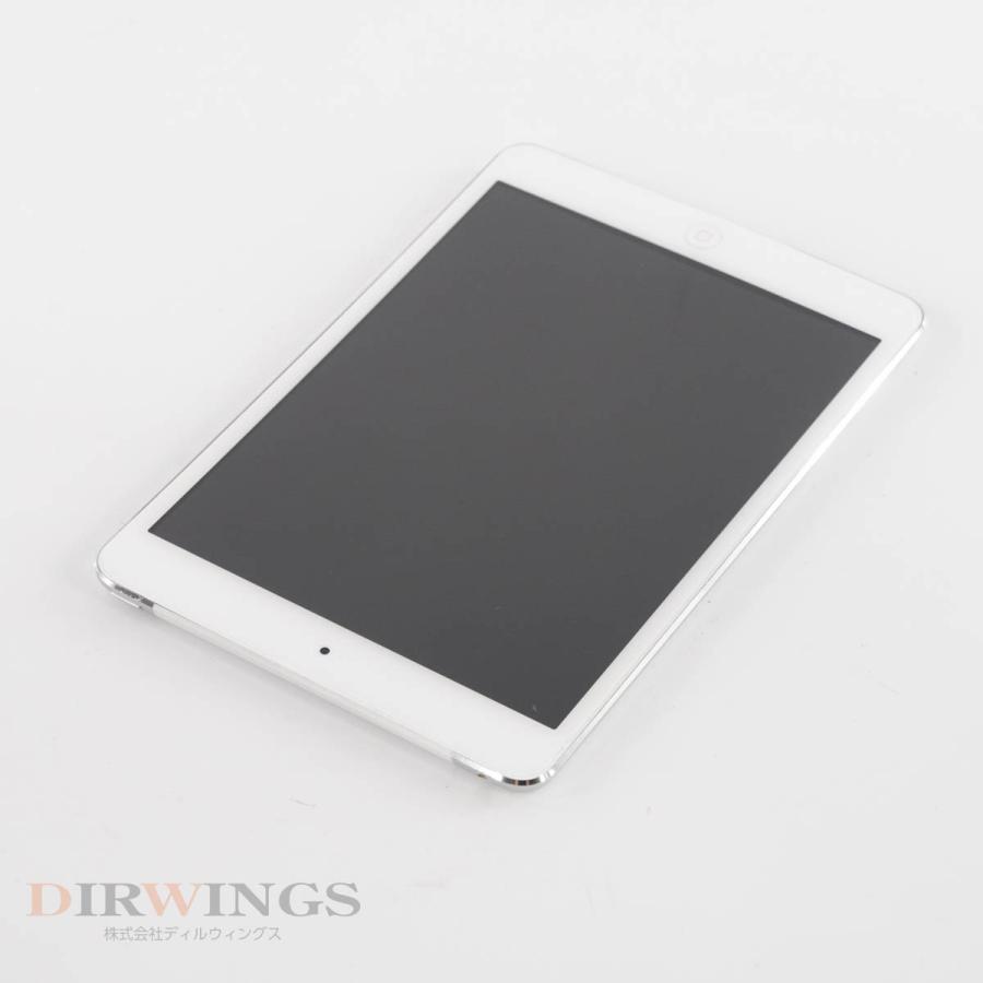 [PG]USED 8日保証 Apple A1455 MD543J/A iPad mini 16GB ホワイト＆シルバー KDDI au 判定 ...