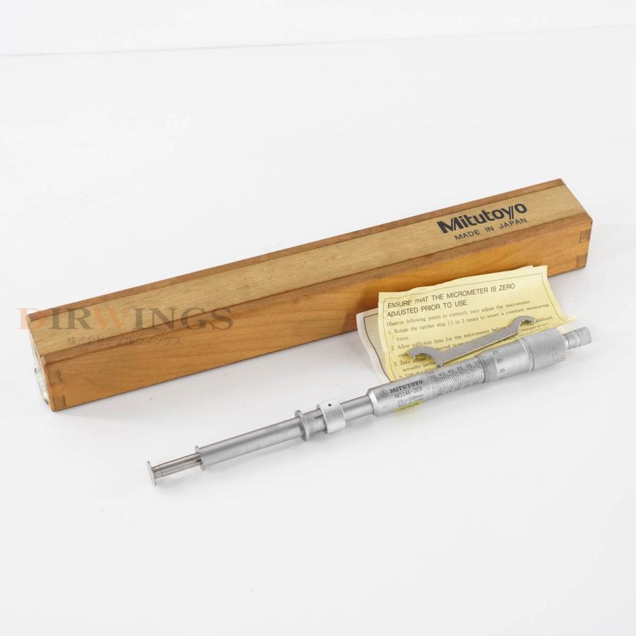 [DW]USED 8日保証 Mitutoyo 146-203 GVM-50N Micrometer グルーブマイクロメーター 25-50mm [06252-0073] : ソクラボショップ ...
