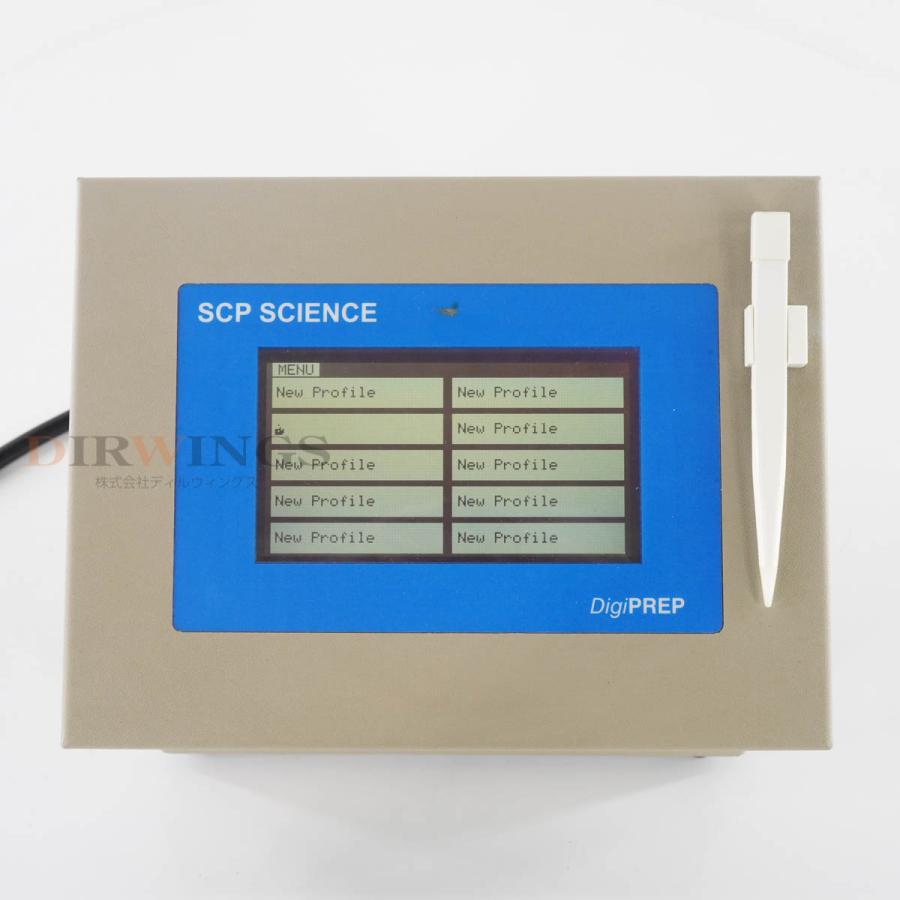 [DW]USED 8日保証 SCP SCIENCE DigiPREP DigiSET 分解システム タッチスクリーン 電源コード 取扱説明書 ...