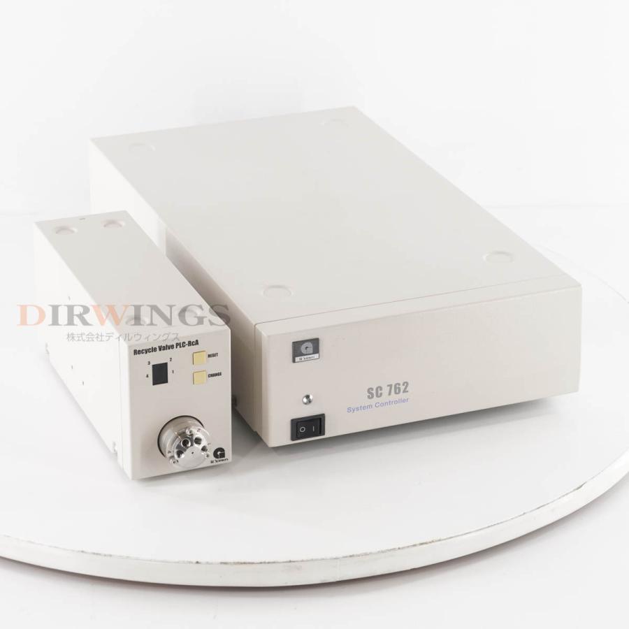 [DW]USED 8日保証 セット GL Sciences PLC-RcA SC762 401-319 HPLC Recycle Valve System Controller 分取HPLC ...