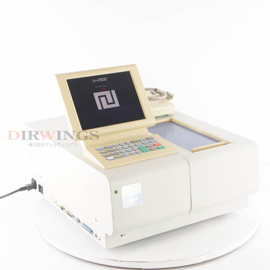 [DW]USED 8日保証 HITACHI U-2900 Double Beam Spectrophotometer ダブルビーム 分光光度計 DPU-414 電源コード [06254 ...