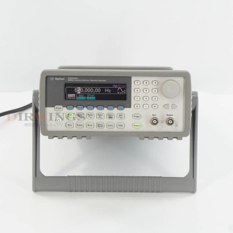 [DW]USED 8日保証 Agilent 33250A Function/Arbitrary Waveform Generator ...