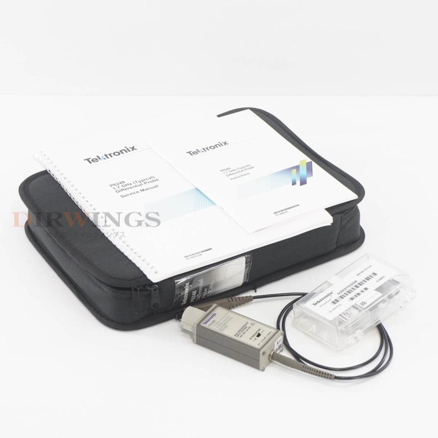 [JB]USED 保証なし Tektronix P6248 DIFFERENTIAL PROBE 差動プローブ 1.7GHz 1.5GHz ...