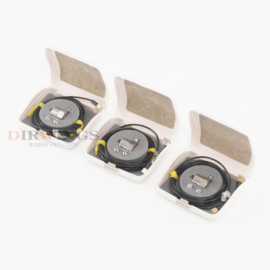 [JB]USED 保証なし 3個セット RION PV-85 圧電式加速度ピックアップ 振動ピックアップ [06260-0003 ...