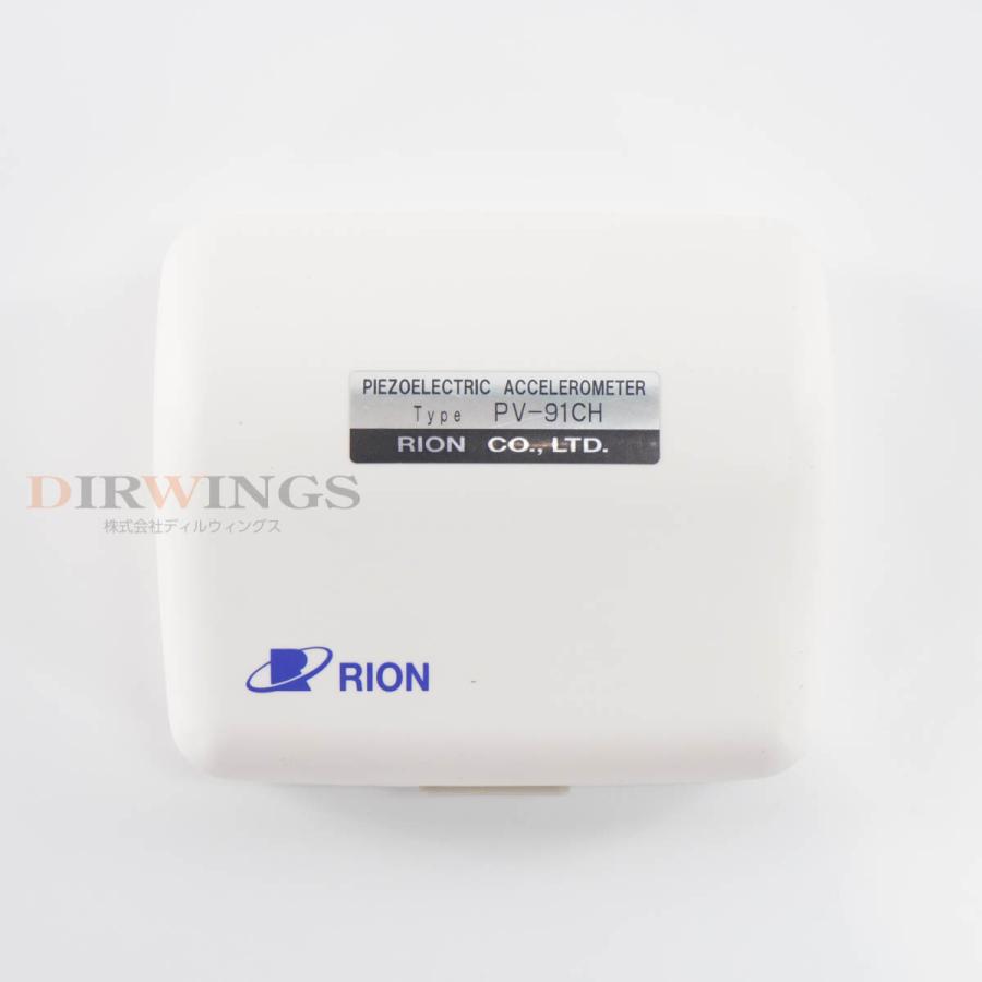 [JB]USED 保証なし セット RION PV-91C PV-91CH PIEZOELECTRIC ACCELEROMETER 圧電式加速度ピックアップ 振動ピックアップ ...