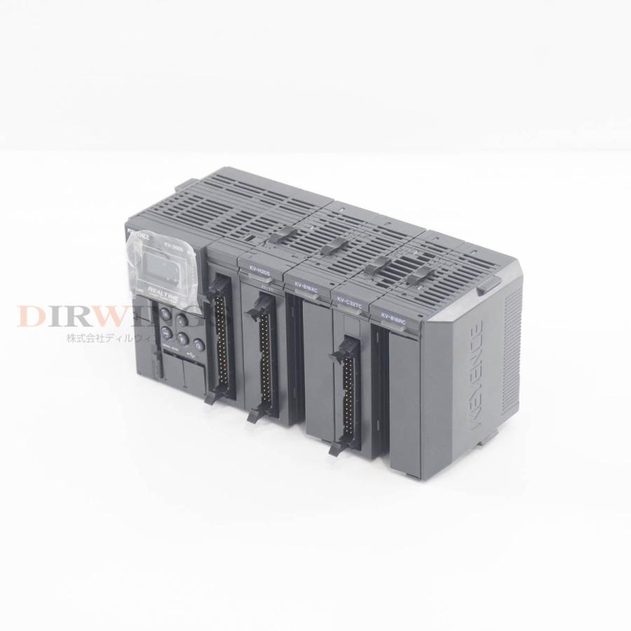 [JB]USED 保証なし KEYENCE KV-3000 PLC プログラマブルコントローラー シーケンサー KV-H20S KV ...