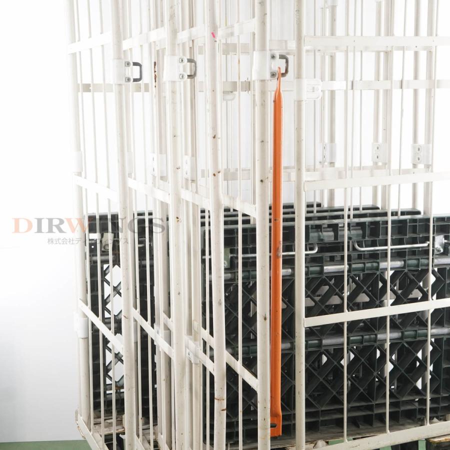 [PG]USED 8日保証 2セット入荷 4台セット YAMATO COMBITAINER P-60 カゴ車 カゴ台車 ロールボックス 底樹脂 ...