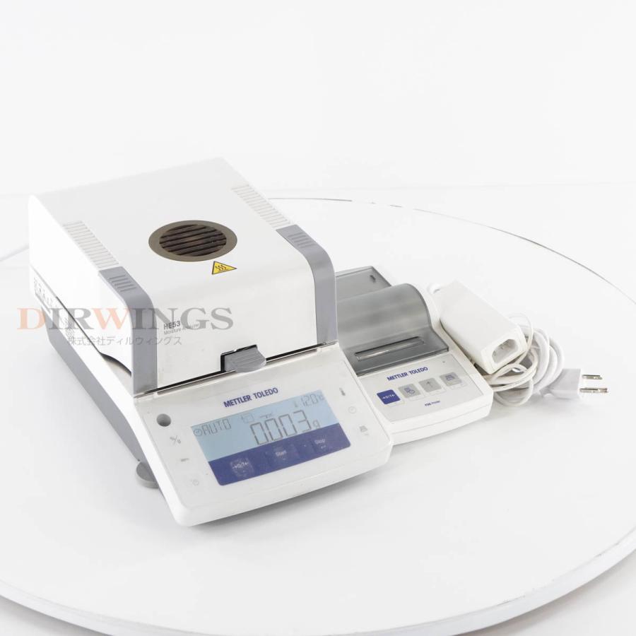 [JB]USED 保証なし METTLER TOLEDO HE53 /03 Moisture Analyzer ハロゲン水分計 RS-P26 ...