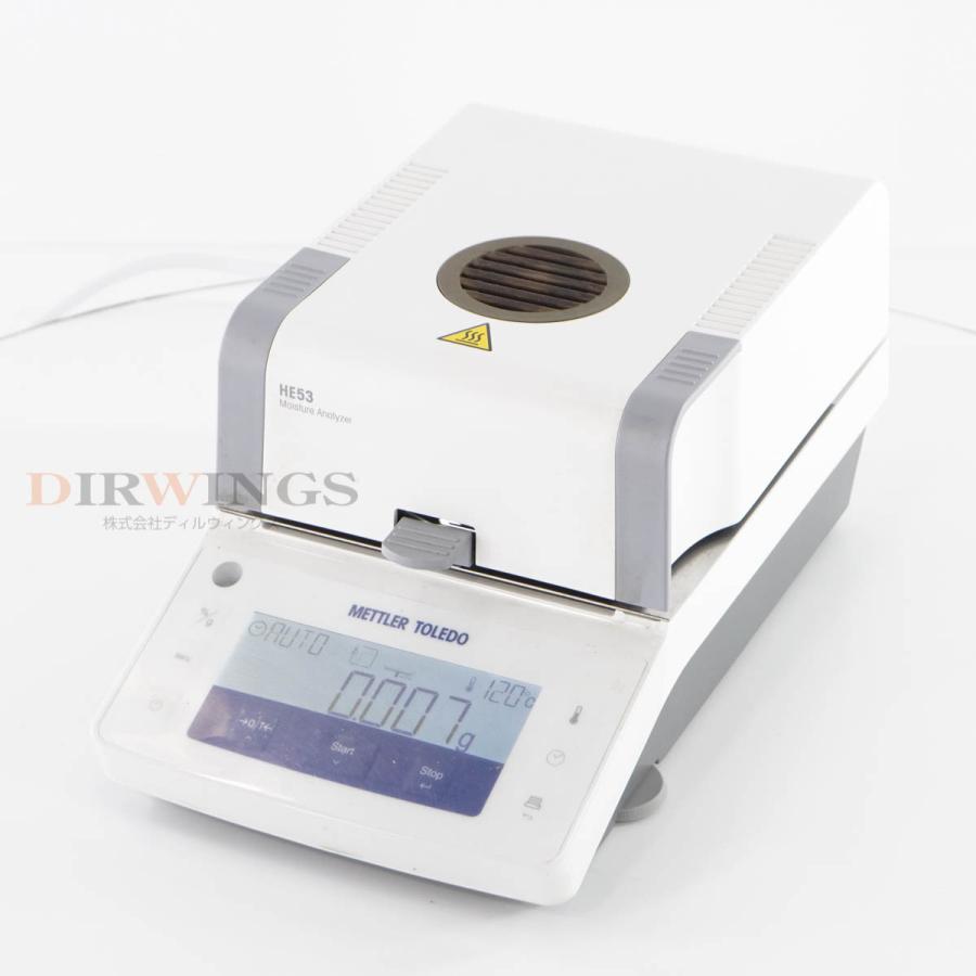 [JB]USED 保証なし METTLER TOLEDO HE53 /03 Moisture Analyzer ハロゲン水分計 RS-P26 ...