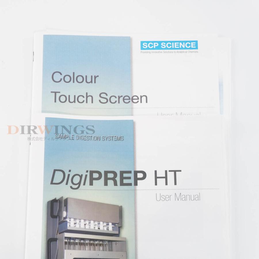 [JB]USED 保証なし SCP SCIENCE HT250-20 DigiPREP HT デジプレップ 試料分解装置 ヒートブロック方式酸分解システム 電源...[06305-0003 ...