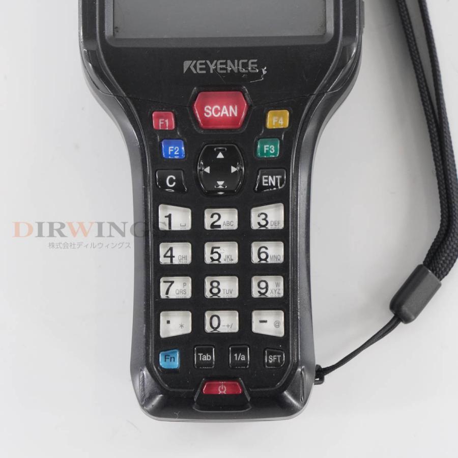 [PG]USED 8日保証 KEYENCE BT-W350 ハンディターミナル バーコードリーダー BT-WUC8U ACアダプター 電源 ...