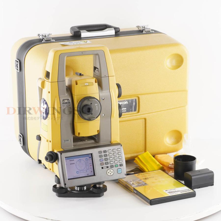 [PG]USED 8日保証 TOPCON PS-105A TOTAL STAION トータルステーション POWER STATION 測量機器 ...