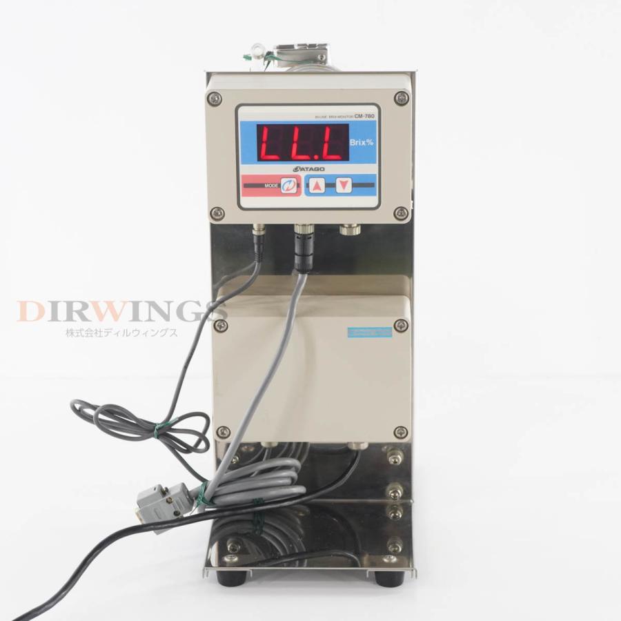 [DW]USED 8日保証 ATAGO CM-780 IN-LINE BRIX-MONITOR 濃度モニター AD-24 [06308 ...