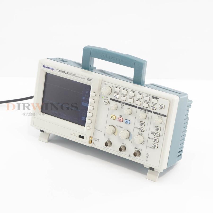 [DW]USED 8日保証 Tektronix TDS 2012B TDS2012B DIGITAL STORAGE OSCILLOSCOPE ...