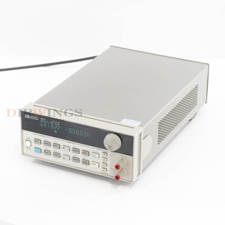 [DW]USED 8日保証 HP 6611C System DC Power Supply システム電源 DC電源 直流電源 0-8V/0 ...
