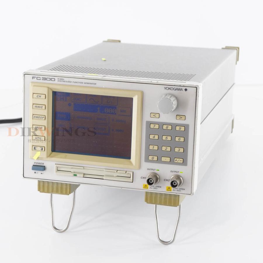 [DW]USED 8日保証 YOKOGAWA FG300 706122-M/R1 SYNTHESIZED FUNCTION GENERATOR ...