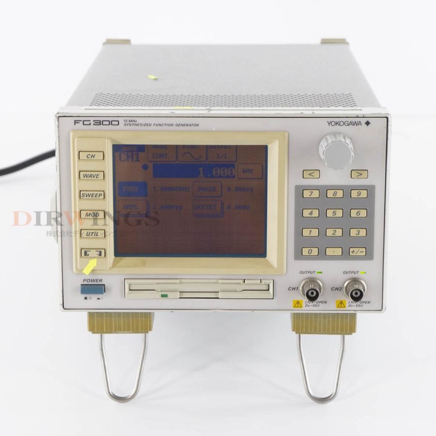 [DW]USED 8日保証 YOKOGAWA FG300 706122-M/R1 SYNTHESIZED FUNCTION GENERATOR ...